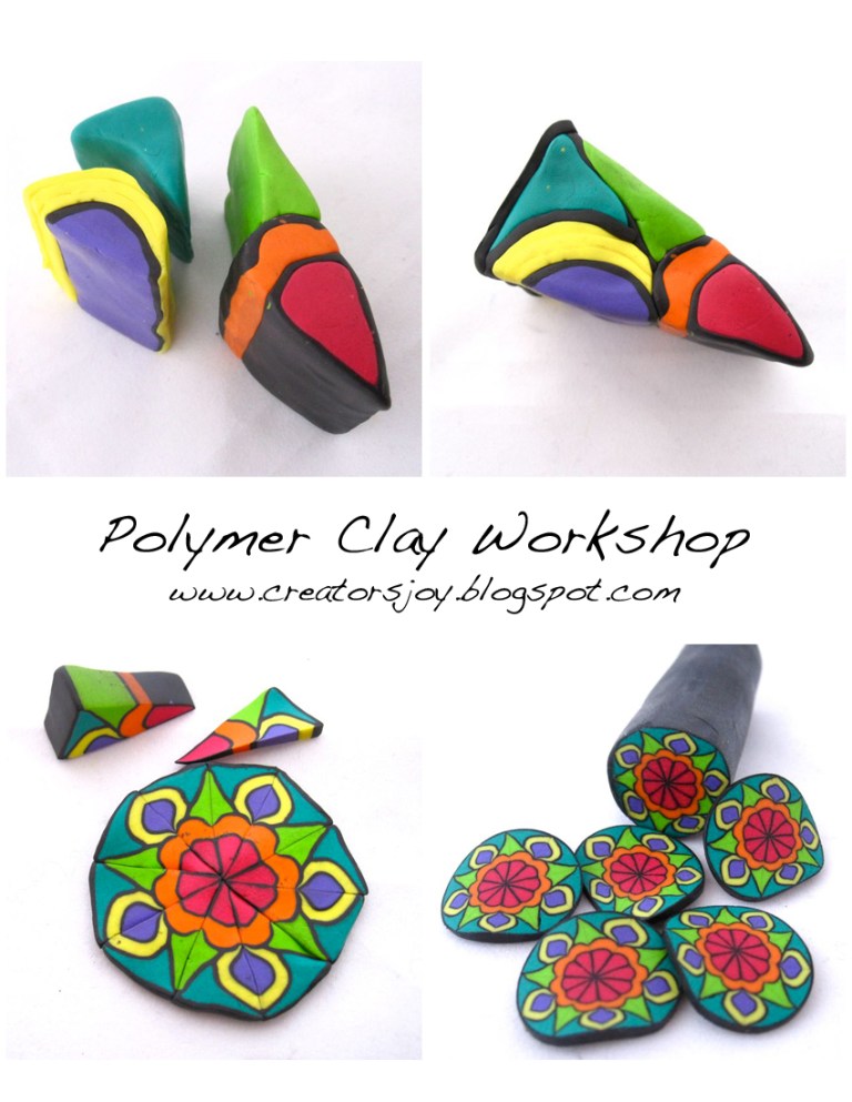 Free Polymer Clay Millefiori Cane Tutorials | Polymer Clay Workshop
